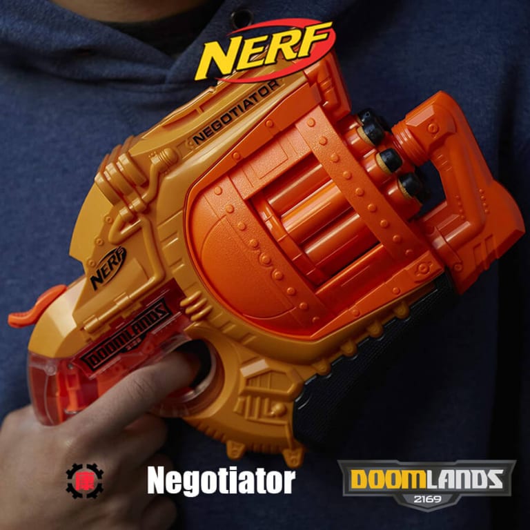 Súng Nerf Doomlands 2169 Negotiator - Kang Nerf - Súng đồ chơi đạn xốp ...
