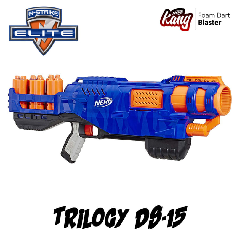 Súng Nerf N-Strike Elite Trilogy DS-15 - Kang Nerf - Súng đồ chơi đạn ...