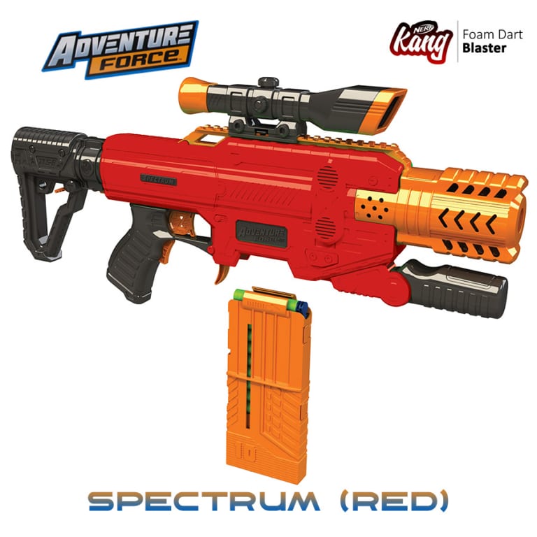 Súng Adventure Force Spectrum Red - Kang Nerf