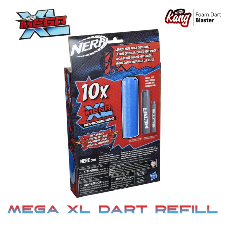 Đạn Nerf MEGA XL Dart Refill (hộp 10 đạn) - Kang Nerf