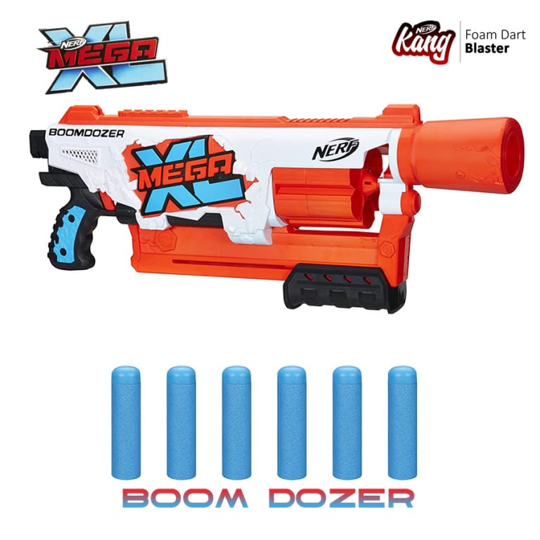 Súng Nerf MEGA XL Boom Dozer - Kang Nerf - Súng đồ chơi đạn xốp chính hãng
