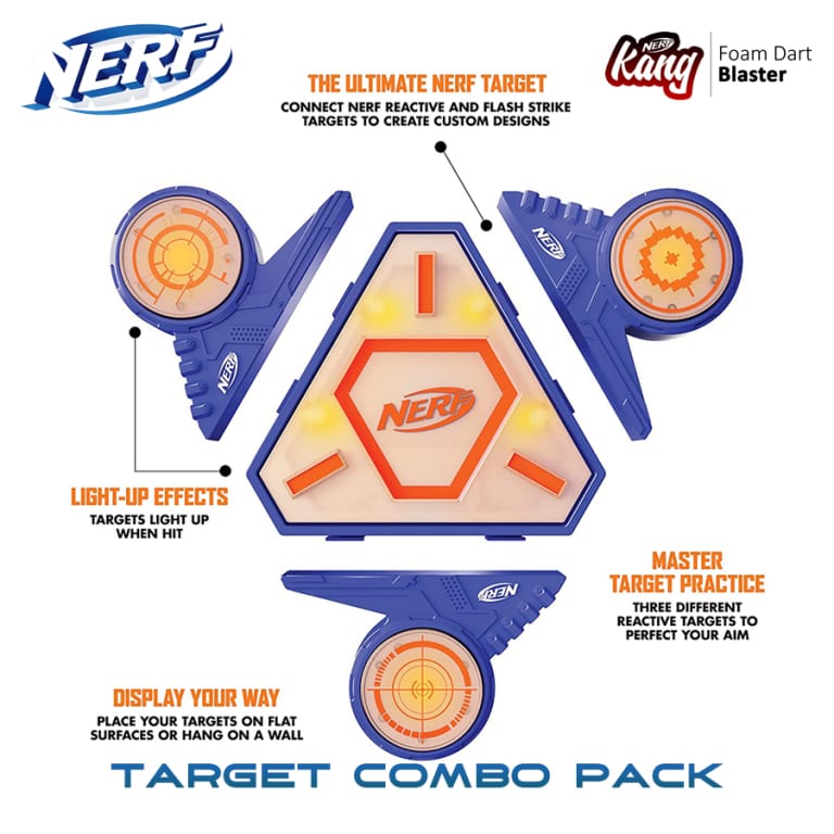 Bia bắn NERF Target Combo Pack - Kang Nerf