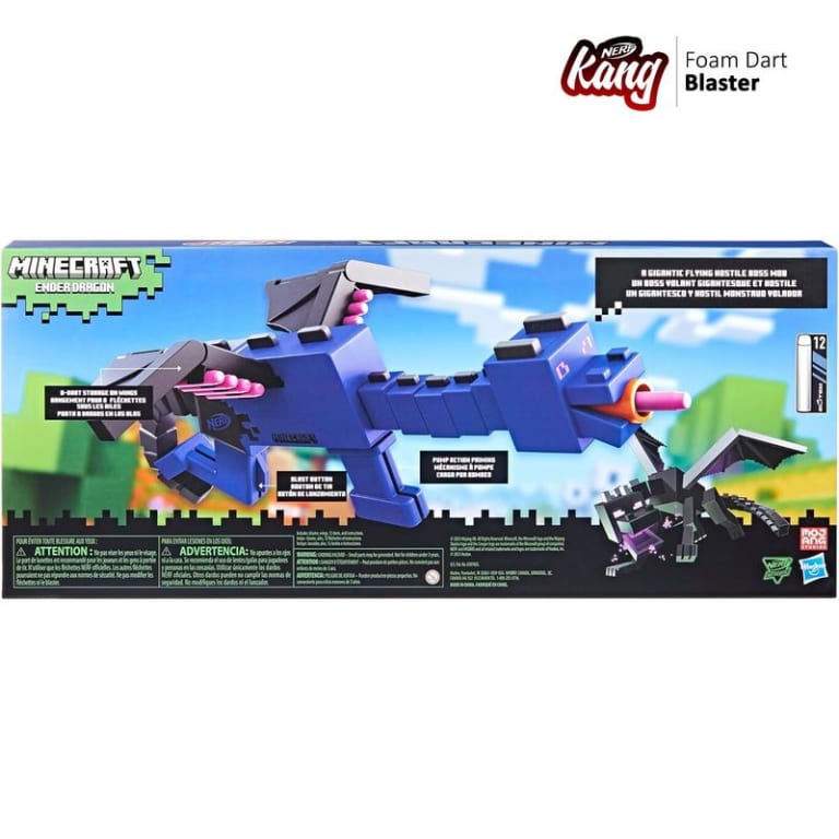Súng Nerf Minecraft Ender Dragon - Kang Nerf - Súng đồ chơi đạn xốp ...